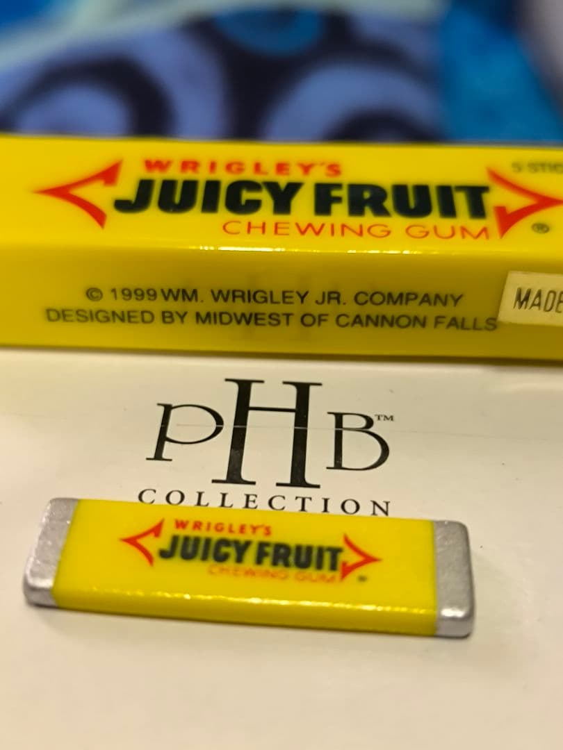 Wrigley's Juicy Fruit ヒンジボックス